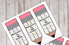 Pudgy Pencils 4th Grade Pattern Printable Bookmark Set (848659 ...