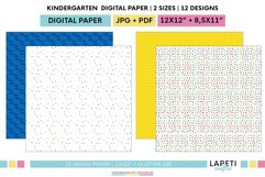 Colorful scrapbook paper packs for children's parties