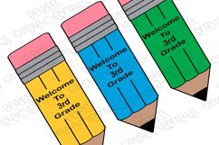 Pudgy Pencils 3rd Grade Plain Printable Bookmark Set (848727 ...