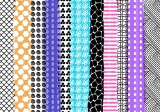 Doodled Patterns Brush Set for Procreate - 34 Brushes