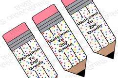 Pudgy Pencils 2nd Grade Pattern Printable Bookmark Set (848846 ...