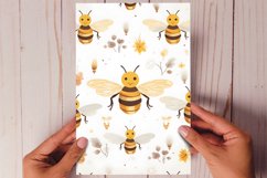 Bee Happy Digital Papers Bundle