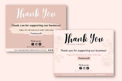 Thank You Card Canva Template for Small Business (2047188)