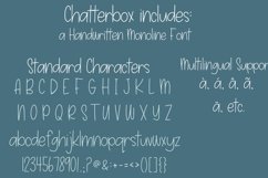 Chatterbox - Cute Handwritten Font