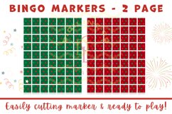 Christmas Party Bingo game template - Printable PDF File