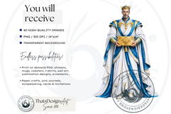 High Tide Empire Fantasy Underwater Character Clipart Set