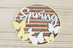 Spring Laser Cut file - Spring Sign