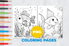 Fish in the sea Coloring Page | Coloring book (6715433)