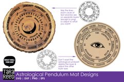 Astrological Pendulum Mats - SVG and Cut Files for Crafters (1125833 ...