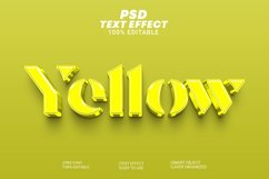 Yellow Color Text Style