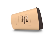 Isolated Takeaway Coffee Cup Mockup Template Bundle