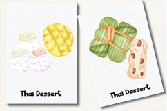 Thai Dessert 50 Cliparts Collection