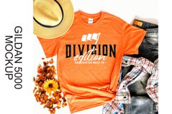 Shirt Mockup - Gildan - 5000 - Sunset - photography