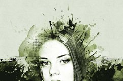 Watercolor Mixed Art Photo Effect