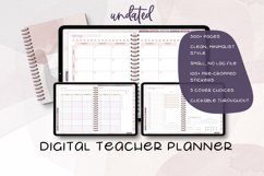 Teacher Planner - Undated