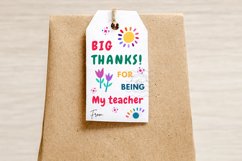 Teacher Appreciation Gift Tags BUNDLE 1- THANK YOU gift tags