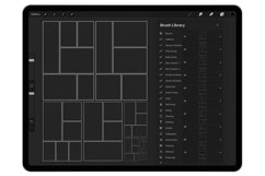 133 Procreate Manga Templates, Procreate Comic Templates