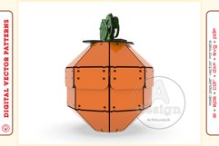 Pumpkin Halloween gift box v57 laser cut file Glowforge SVG