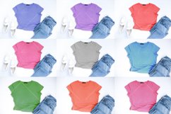 SUPER BIG 72 bright T-shirts, tops mockups bundle JPG