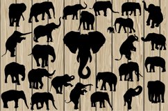 505 Animal Bundle Silhouette SVG, Vector, DXF, (402867)