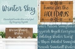 Holiday Handwritten Font Bundle