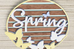 Spring Laser Cut file - Spring Sign