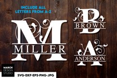 Monogram SVG, Letter Monogram SVG, Monogram SVG Files