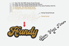 Handy Script (241028) | Script Fonts | Font Bundles