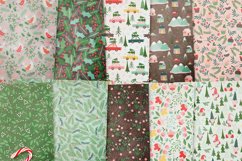 Winter Village Digital Papers