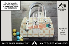 3D Paper Purse, 3D Gift Box, SVG Heart Design, 3D SVG Purse (1205276 ...