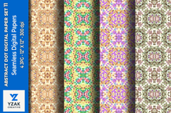 Abstract Dot Digital Paper Set 11