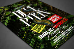 Adam and Evil Church Flyer Template