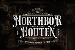 Mervyn Lewis - Vintage Serif Typeface