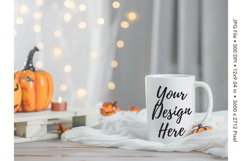 Halloween Coffee Mug Mockups Template Blank (6374850)