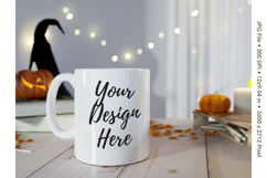 Halloween Coffee Mug Mockups Template Blank (6374866)