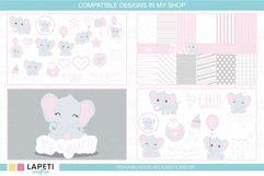 Baby Girl digital paper pack| DinA4 & DinA3 size
