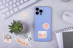 Summer quotes stickers bundle