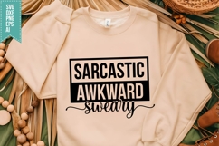 Sarcastic Awkward Sweary Svg, Funny Sarcastic Svg (5673764)