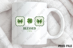 Blessed Vibes St Patrick PNG