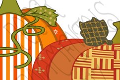 Autumn Clip Art, Cute Fall Pumpkin Patch Mini Bundle