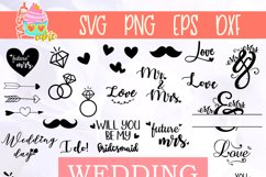 Wedding Bundle SVG - 46 Wedding Cut Files (327206) | SVGs | Design Bundles