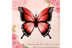100 Vivid Color Luxury Butterfly Clip Arts, (131788)