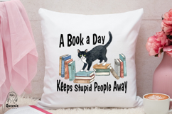 Funny Cat Reading Books Sarcastic Bookish Reading Quotes