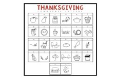 Gobble Gobble - A Thanksgiving / Fall Doodles Font (147814) | Dingbats ...