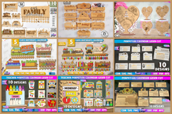 188 Calendars Mega Bundle Laser Cut. Desk (6461379)