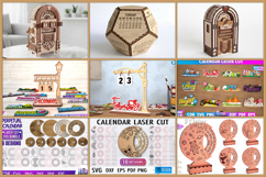 188 Calendars Mega Bundle Laser Cut. Desk (6461378)