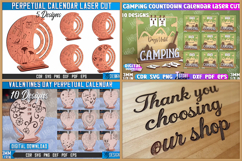 188 Calendars Mega Bundle Laser Cut. Desk (6461379)