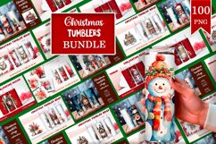 Christmas tumblers Wrap MEGA Bundles, Winter Characters