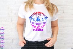 Clearwater Beach Shirt 2023 Svg, Florida Beach Vacation Png