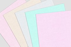 Colored Linen Textures Digital Paper Pack